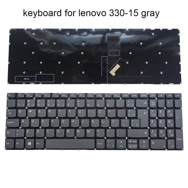 Br/jp บราซิลแป้นพิมพ์แล็ปท็อปสำหรับ Lenovo I Deap AD 330 15IKB 330 15IGM 330 15ICN 330 15ชิ้น ...