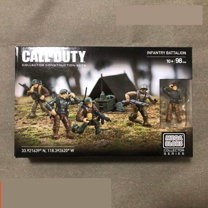 Mega Bloks Construx Call of Duty CNG93 Legends Infantry Battalion ...