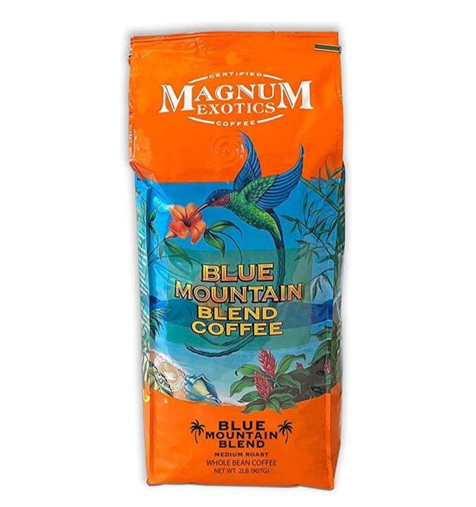 Magnum Exotics Coffee Blue Mountain Blend Coffee Bean แม็กนัม เอ็กโซติ ...
