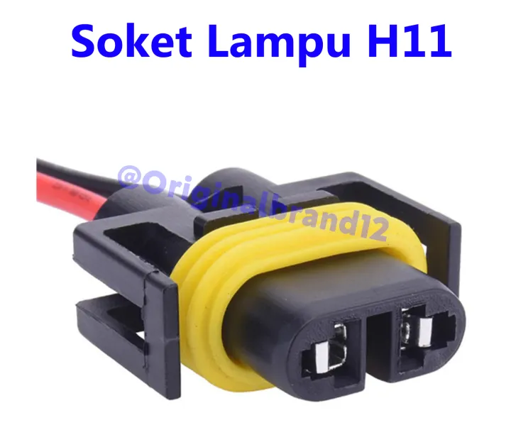 PNP Socket Soket Bohlam H11 Socket Foglamp H11 Harga 1 pcs | Lazada Indonesia
