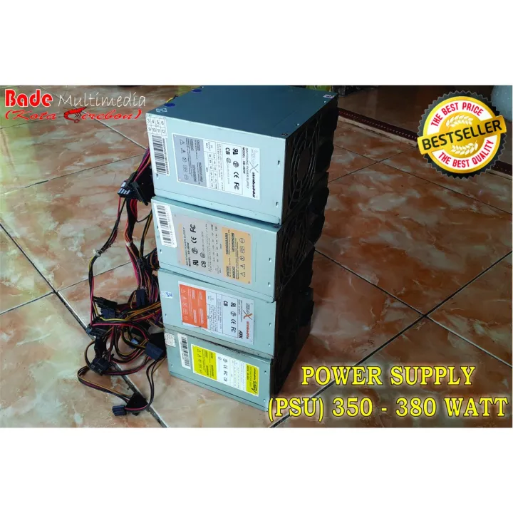 Power Supply PSU ATX 300 sampai 400 Watt Merek Campur Murah Bergaransi ...