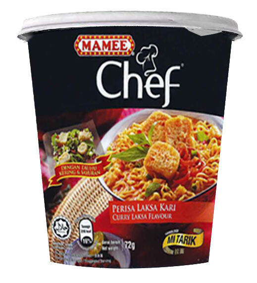 Mamee Chef Cup-Curry Laksa (72g) | Lazada