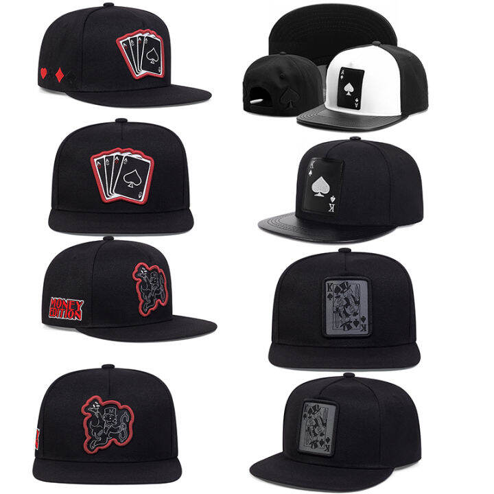 หมวกเเบนผู้หญิง Nswe/ หมวกแก๊ปลายพรางโป๊กเกอร์/บรูคลินส์หมวกแก๊ปวินเทจ ...