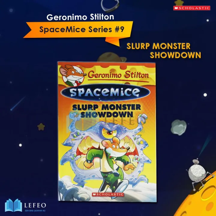Geronimo Stilton SpaceMice #9: Slurp Monster Showdown (Softcover ...