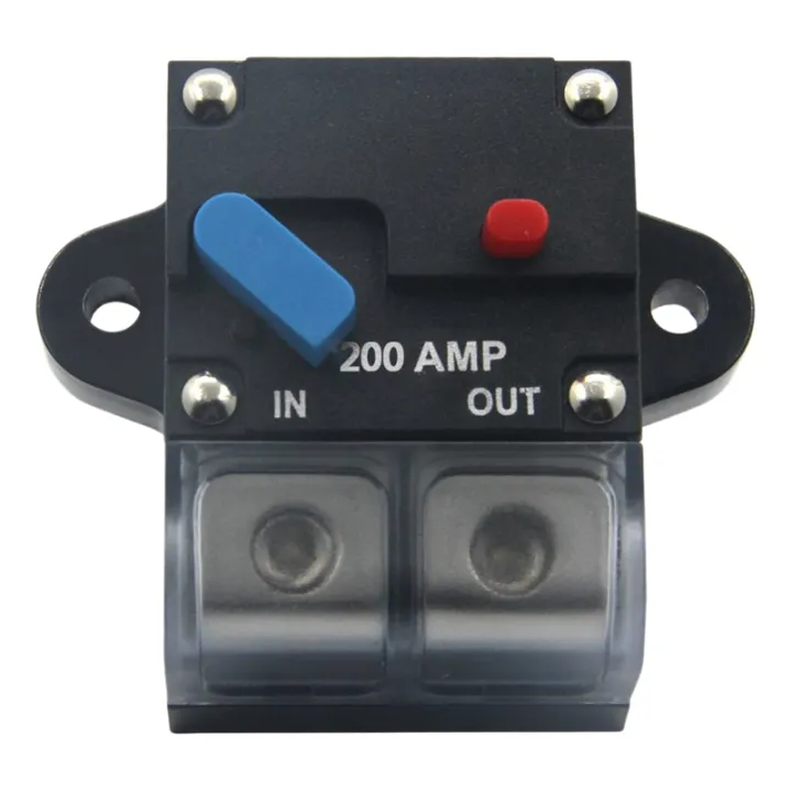 12-24 Volt DC 200A Circuit Breaker Trolling Motor Auto Car Marine ...