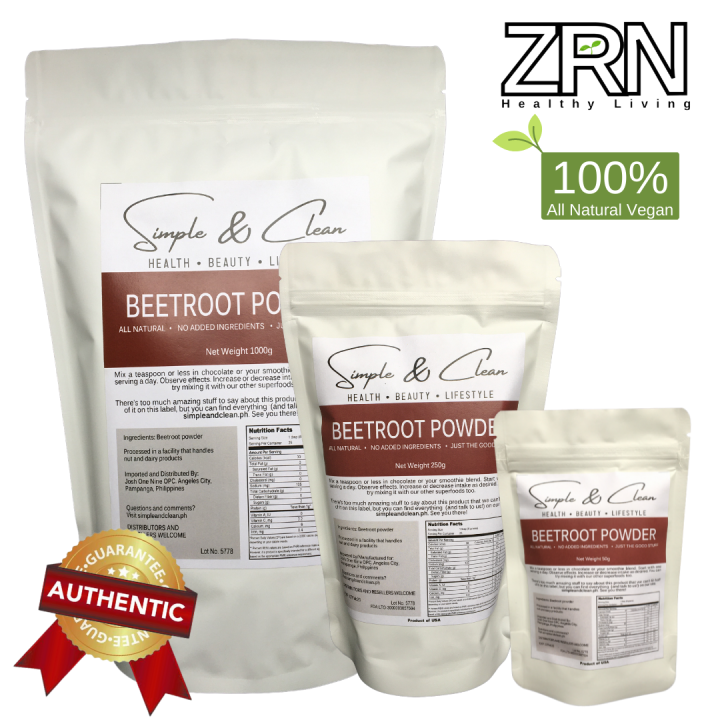 Beetroot Powder | Available in 1kg, 250g, 50g | 100% Authentic Organic ...