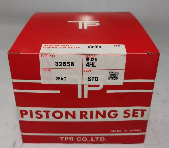 TP Piston Ring For ISUZU 4HL1 (32658) | Lazada PH