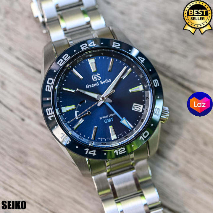 Seiko 5 Sports GS SBG Date Automatic Hand Movement Blue Dial Stainless ...
