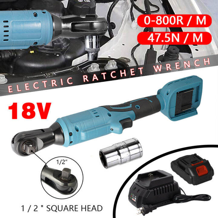 18V Multifunctional Electric Ratchet Wrench Rechargeable Electric ...
