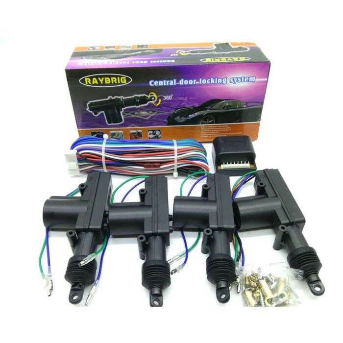 Central Lock Mobil Komplit / Sentral Lock Mobil FULL Set KUAT AMAN ...