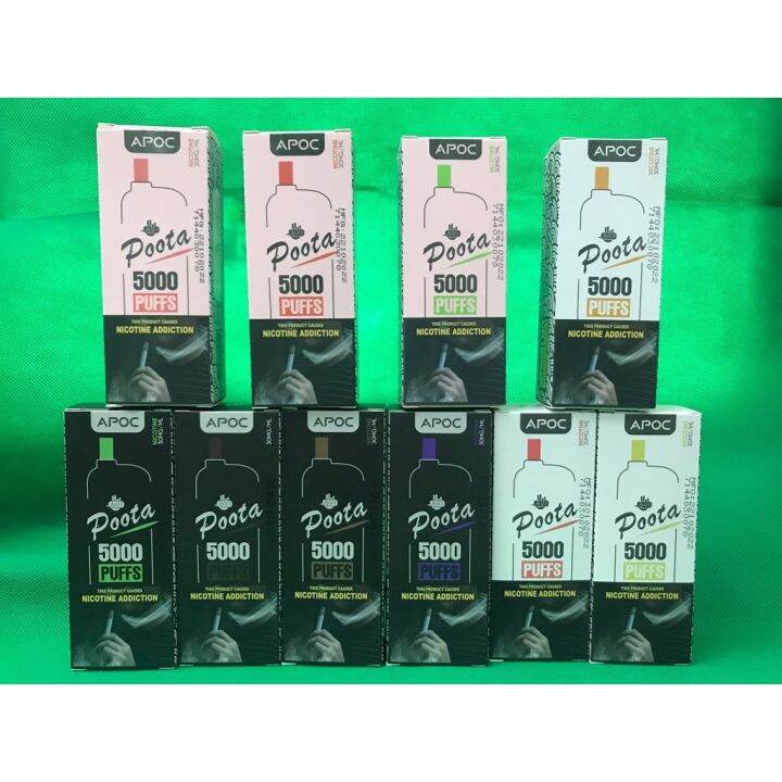 APOC POOTA 5000 PUFFS 30MG DISPOSABLE/RECHARGABLE | Lazada PH