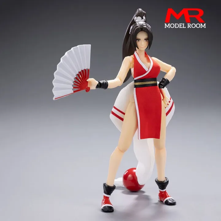 Seven Toys St0605 1 12 Mai Shiranui Figure With Replaceable Face Model