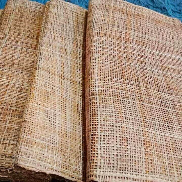 Handicraft Raw Materials Burlap Sheet Pure Natural Abaca Per Yard ...
