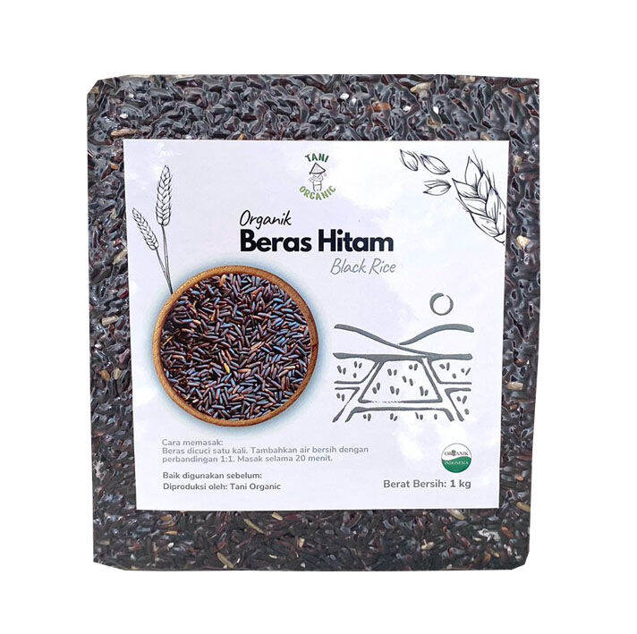 Tani Organic Beras Hitam 1Kg | Lazada Indonesia