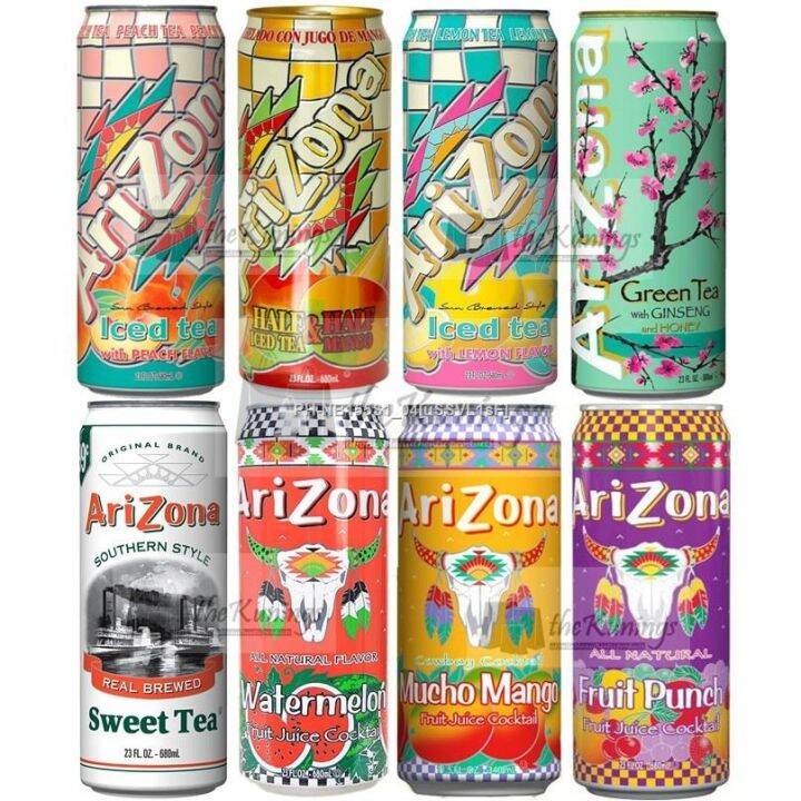 Arizona Beverages 680 ml (Iced Tea/Green Tea/Fruit Juice) | Lazada PH