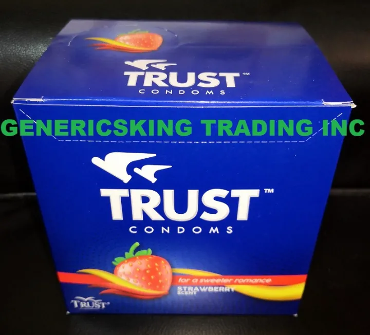 Trust Classic Strawberry Condoms 24 packs of 3's (72's) | Lazada PH