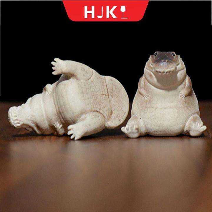 HJKL ดินเหนียวสีม่วงอ่อน จระเข้ชาสัตว์เลี้ยง น่ารักน่ารักๆ เล็กๆน้อยๆ ...