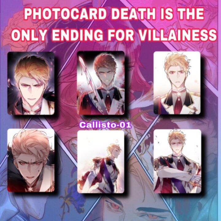 Photocard MANHWA DEATH IS THE ONLY ENDING FOR VILLAINESS | Lazada