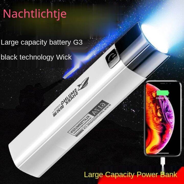 【Can Charge the phone】mini flashlight powerful original touch lights ...