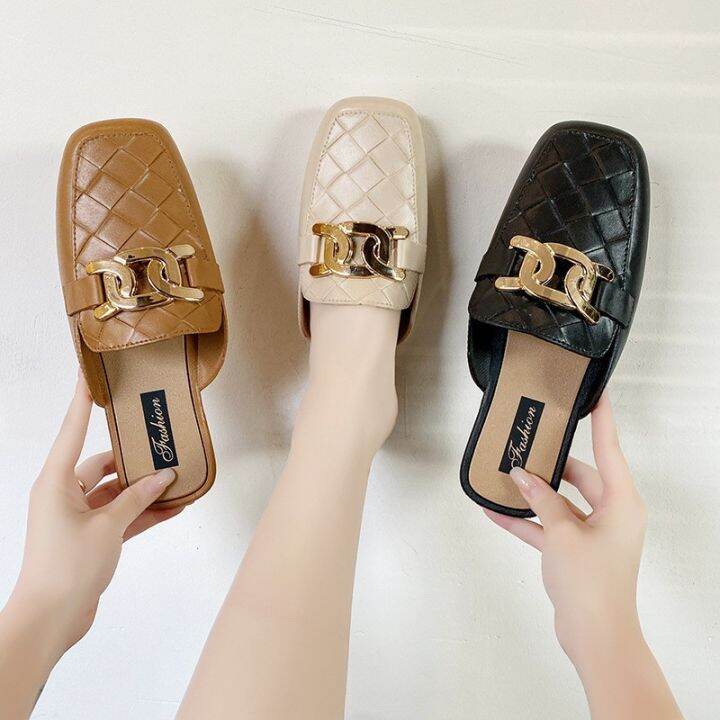 Sasa Girls Fashion 💥มาใหม่ พร้อมมาก💥 รองเท้าแตะแฟชั่นสไตล์เกาหลี เรียบ ...