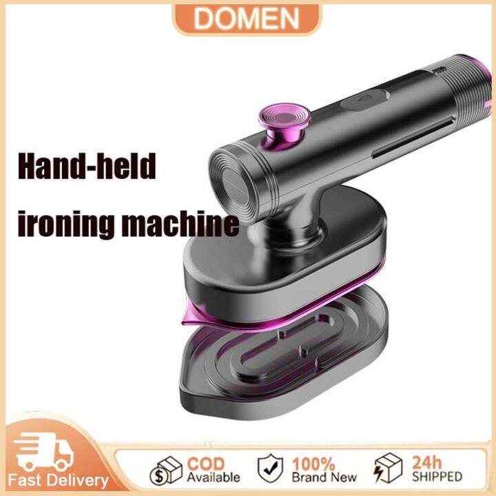 Handheld rotary handle dual-purpose dry and wet iron mini iron ...