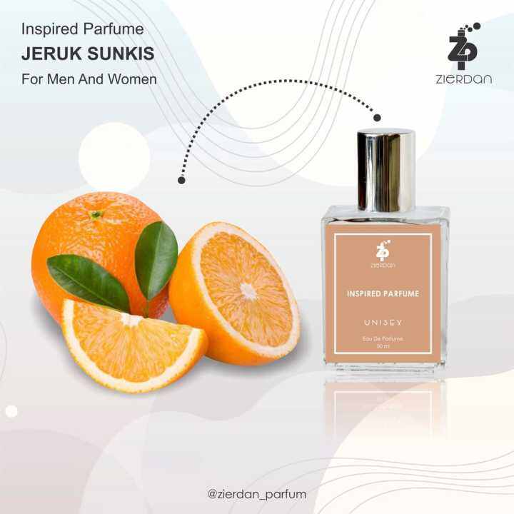 Zierdan Inspired Parfum Buah Jeruk Eau De Parfum Parpum Parfume Farfum ...