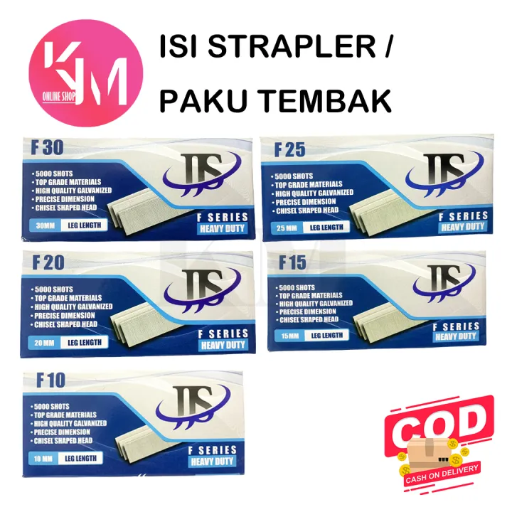 Isi Straples / Isi Strapler F15 / Isi Air Nailer F15 | Lazada Indonesia