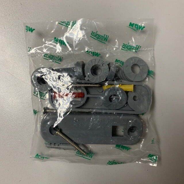 [100% ORIGINAL] WIRAPLAS / TECHPLAS PVC CISTERN BRACKET (2PCS/PACK ...