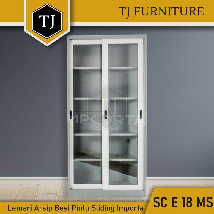 Importa Loker Besi / Lemari Arsip / Kabinet Kantor Besi 2 Pintu Sliding ...
