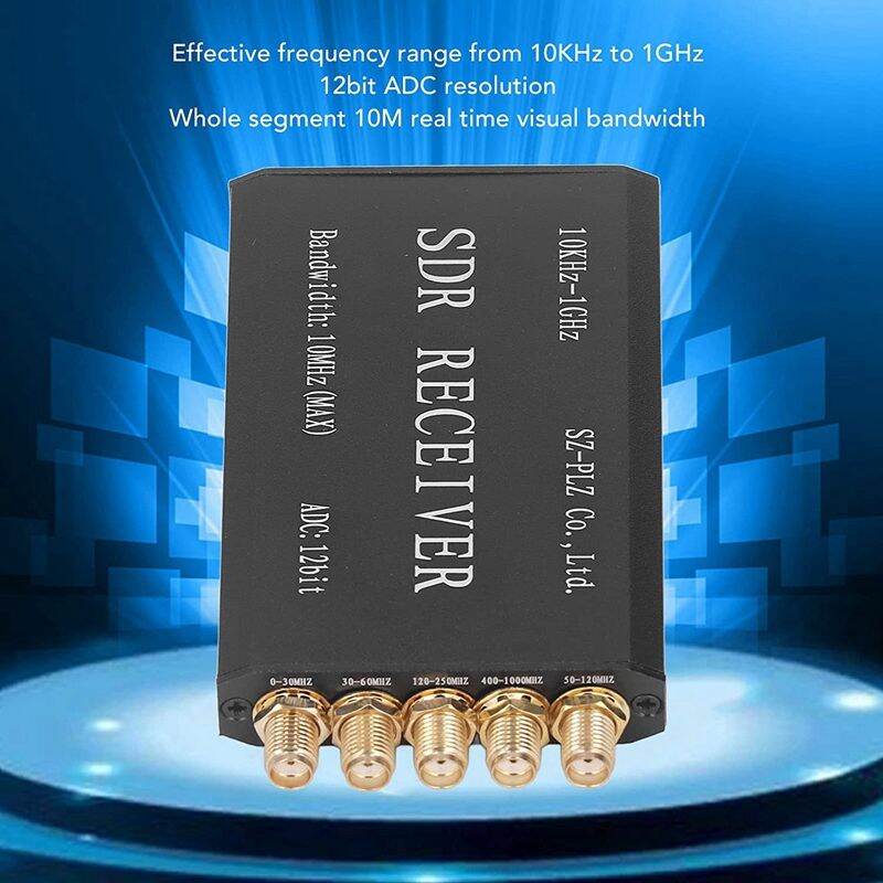RSP1 USB SDR Receiver, 10KK1GHz 12Bit Mini USB SDR Receiver Simplified Software Defined Radio ...