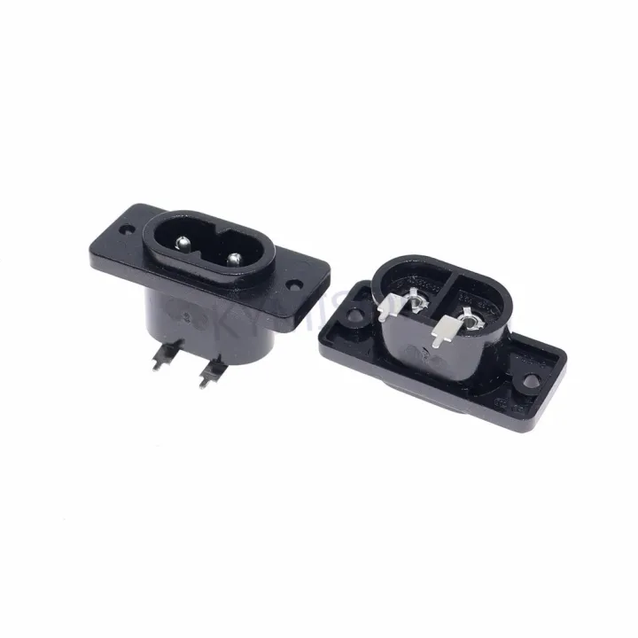 10pcs Lot Iec320 C7 Socket 2pins Power Socket Screw Type Iec320