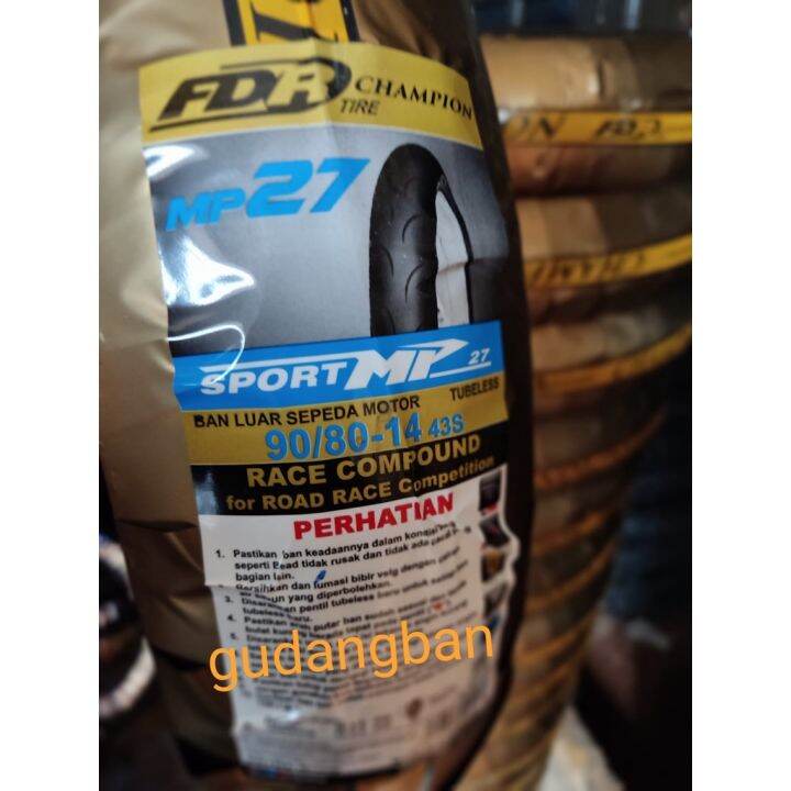 Ban luar Motor FDR Sport MP27 90 80 14 Race Compound Soft Balap ...