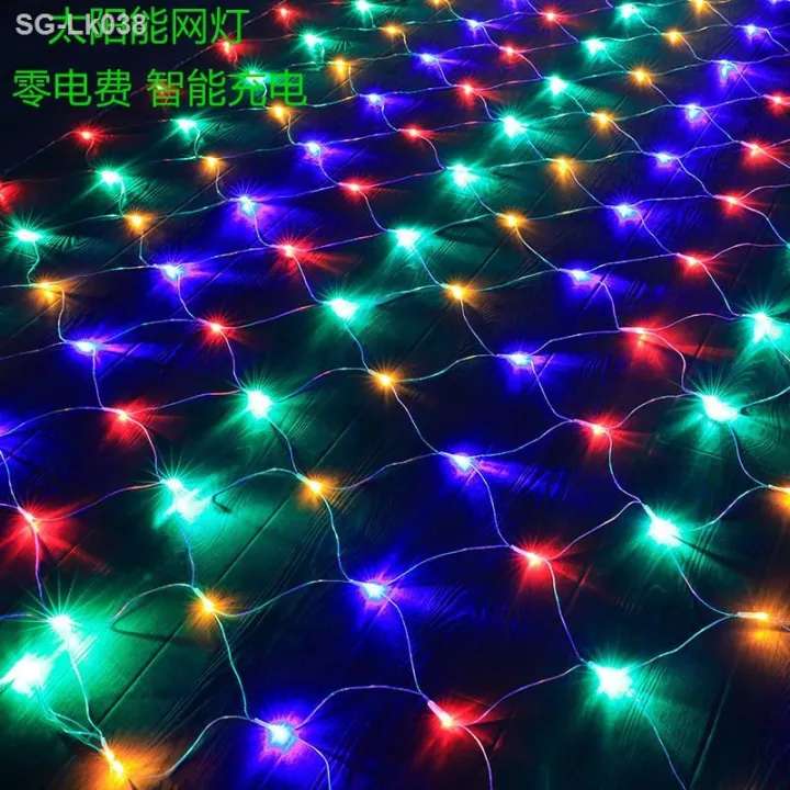 Led low voltage net light box to connect solar net light 3 x 2 meters ...