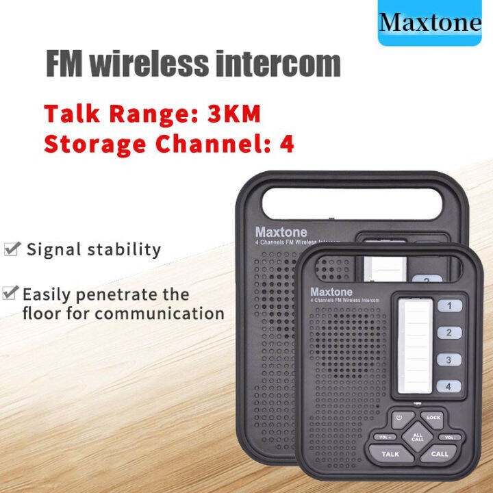 [Ready stock]Room to Room Intercoms Wireless for Business Office and ...