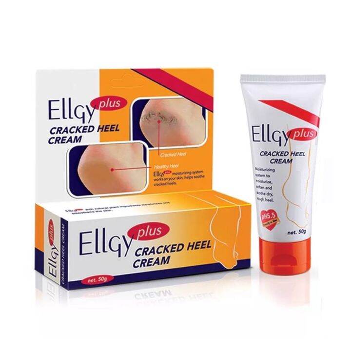 Ellgy Plus Cracked Heel Cream เอลจี พลัส ครีมทาส้นเท้าแตก บำรุงเท้า ...