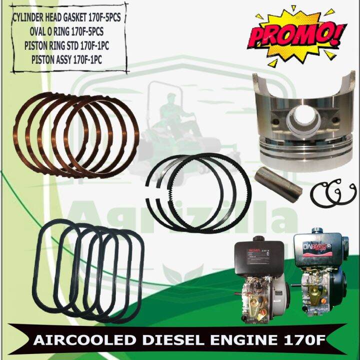 AIR COOLED DIESEL ENGINE 170F PROMO | Lazada PH