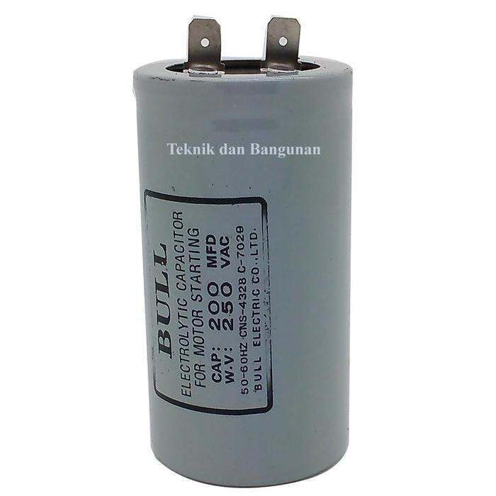 Kapasitor Bulat Starting 200Uf 250V | Lazada Indonesia