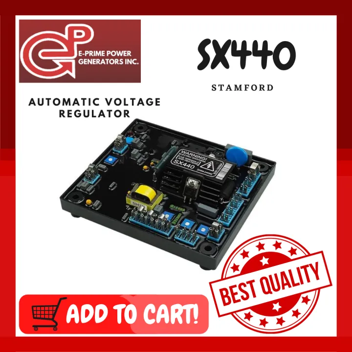 AVR SX440 (Automatic Voltage Regulator) | Lazada PH