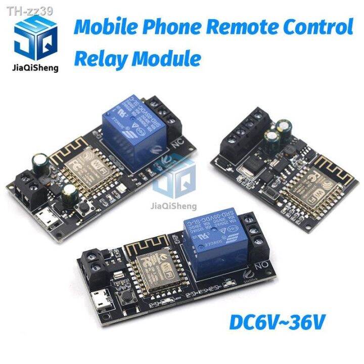 For Sinilink App Wifi Mobile Phone Remote Control Relay Module Dc6v 36v 