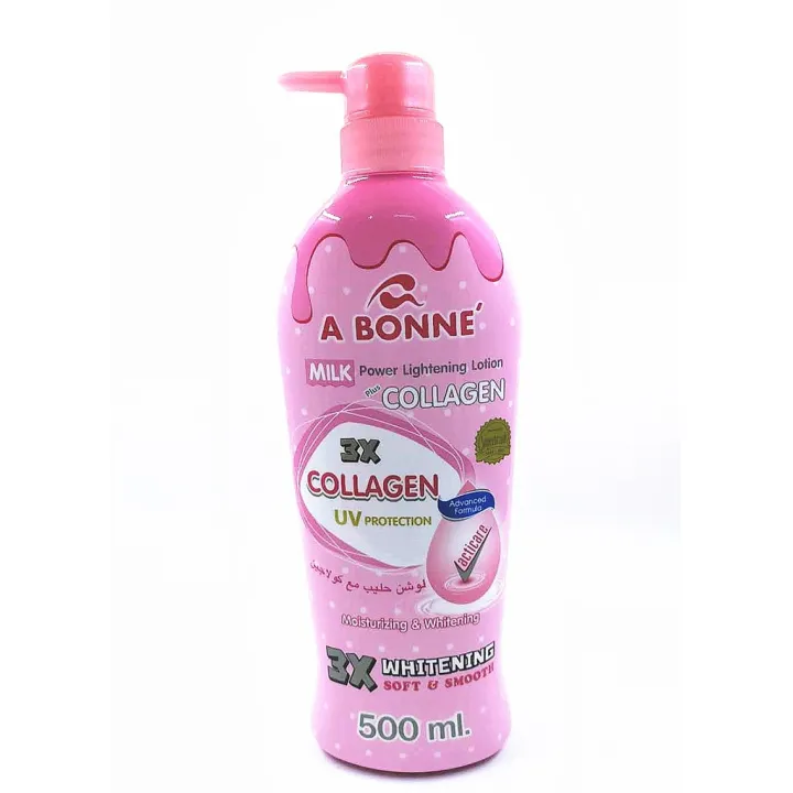 A bonne Milk Power Lightening Lotion w/Collagen Pump 150ml / 300ml ...