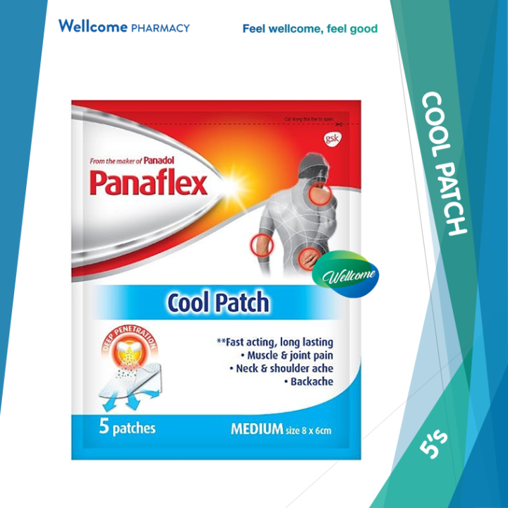 Panaflex Cool Patch - 5's | Lazada