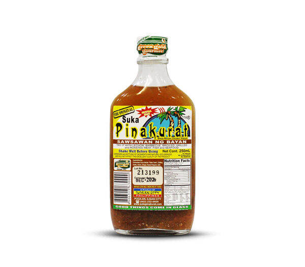 Suka Pinakurat Spiced Natural Coconut Vinegar 250mL Waykurat Extra Hot ...