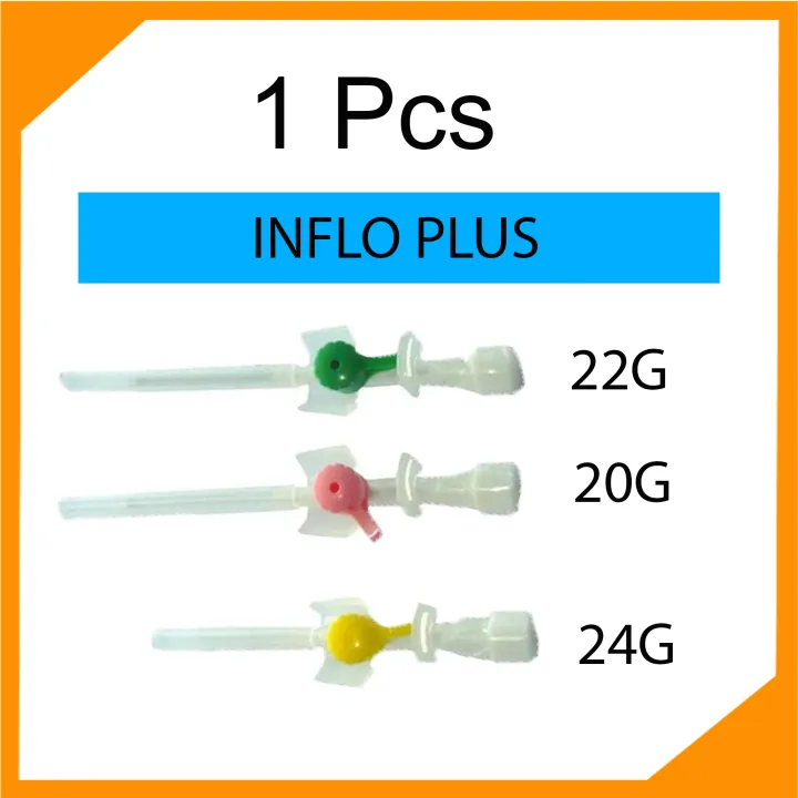 1 Pcs Inflo IV Catheter Plus 22G OneMed | Lazada Indonesia
