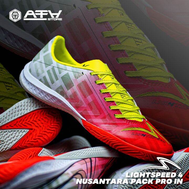 Sepatu Futsal Specs Lightspeed 4 Nusantara Pack Pro IN | Lazada Indonesia