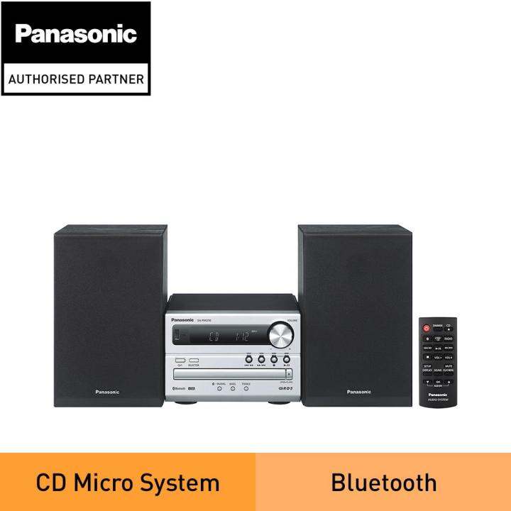 PANASONIC SC-PM250 HIFI SYSTEM 20W BLUETOOTH CD SC-PM250GSXS | Lazada