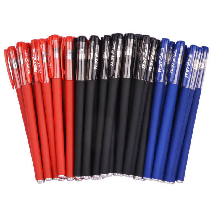 3 Pens And 20 Ink Refills 0.5 mm Gel Pens Set School Office Supplies ...