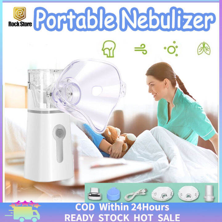Original New Mini Portable Nebulizer Handheld Ultrasonic Medical Asthma ...