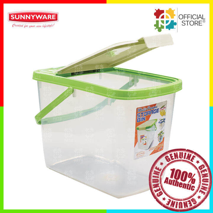 Sunnyware 14L Multi-Purpose Storage Bin #808 | Lazada PH