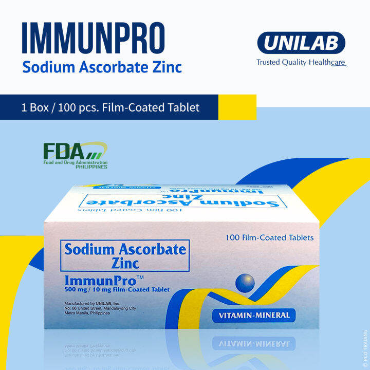 Immunpro 1 Box (100 Film-Coated Tablets) 500 mg | Lazada PH