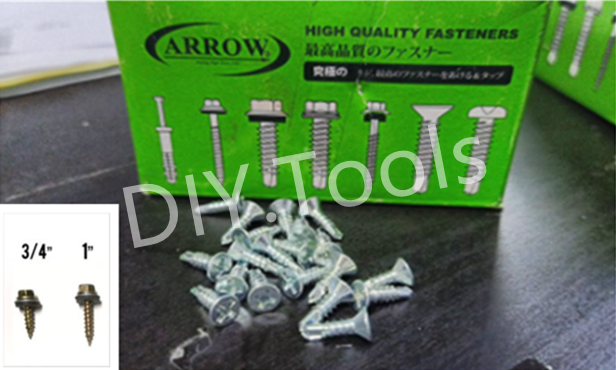 DIY.Tools 3/4' 1' Skru 【20PCS】lebih tahan MULTI PURPOSE Screw (AIRCOND ...